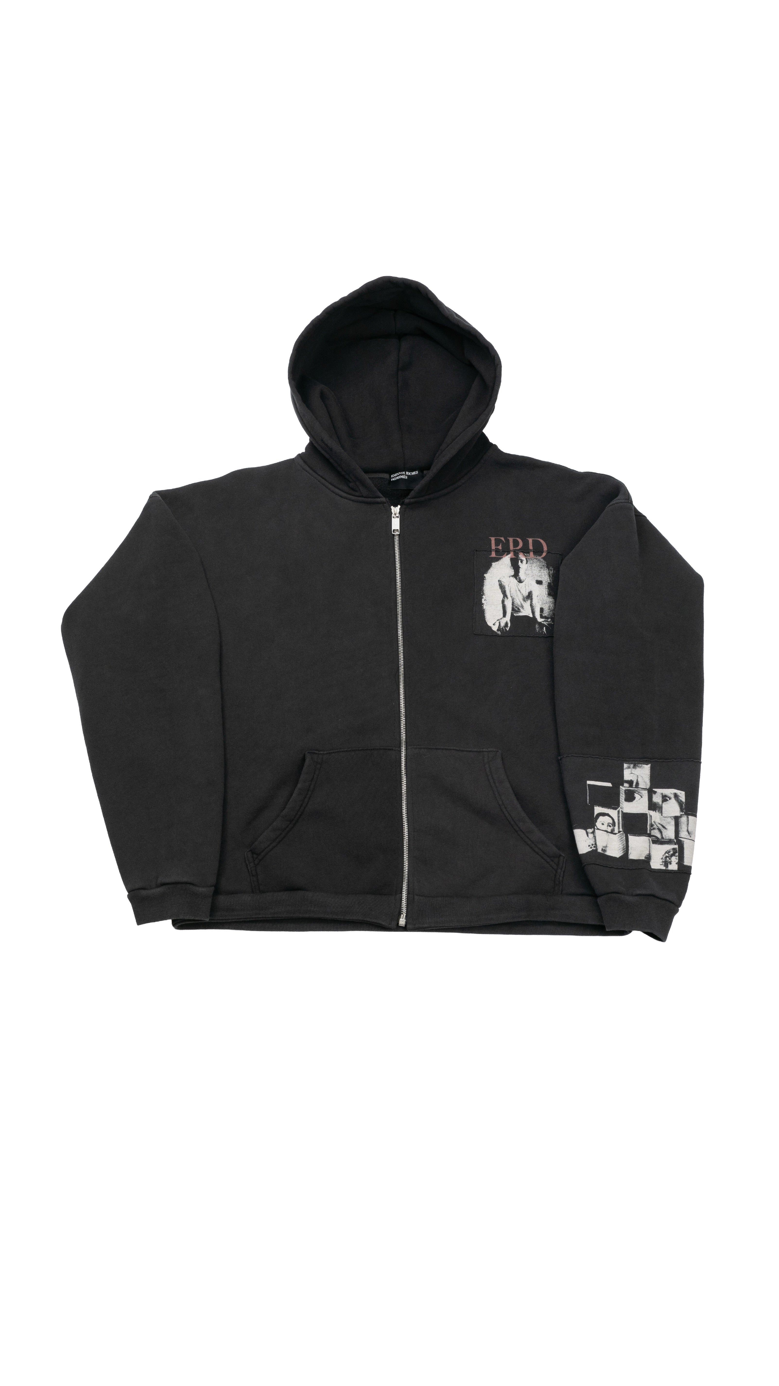 Narcotica Zip Hoodie 'Black' – byraph