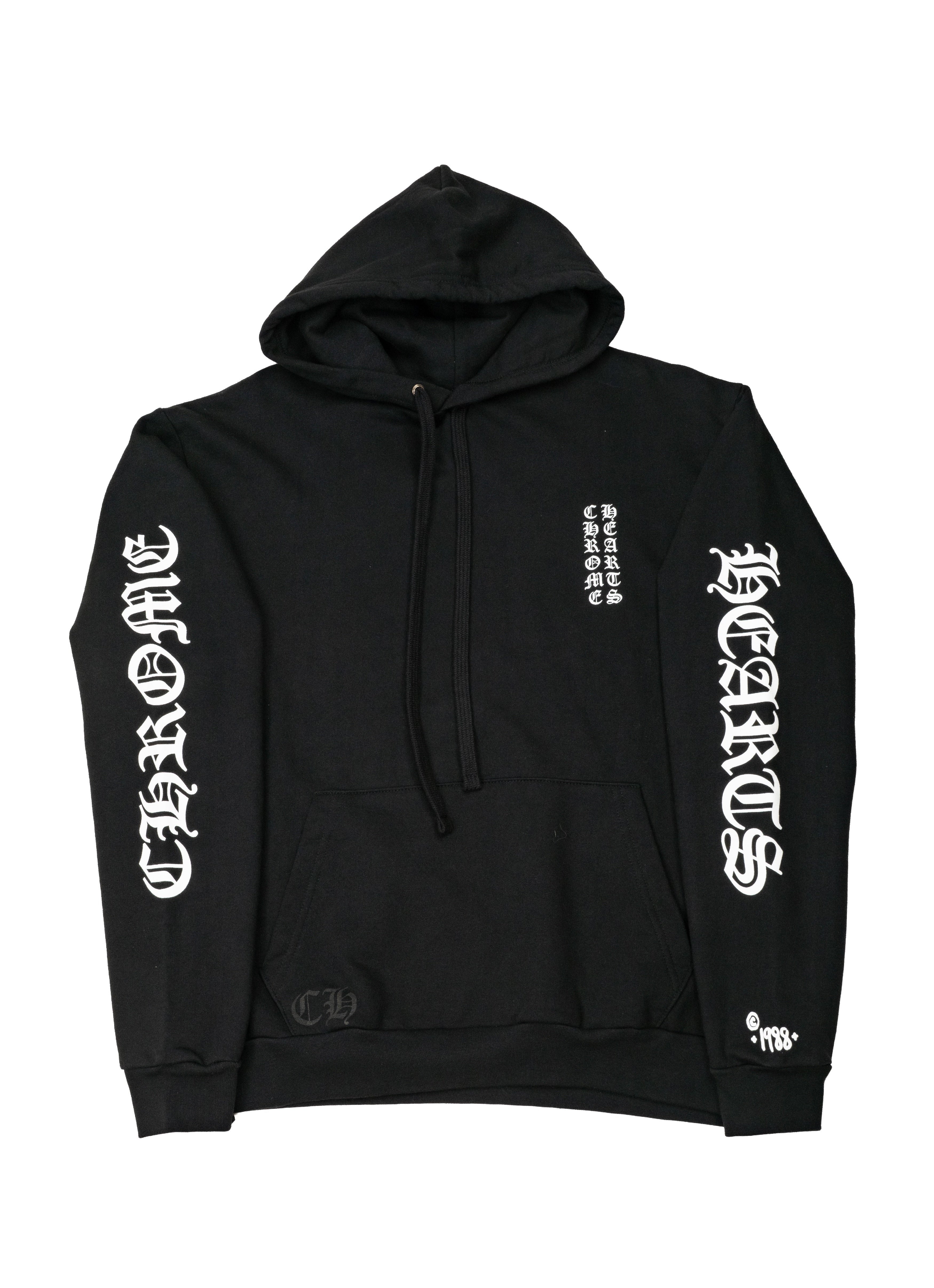 1988 Online Exclusive Vertical Logo Hoodie 'Black' – byraph